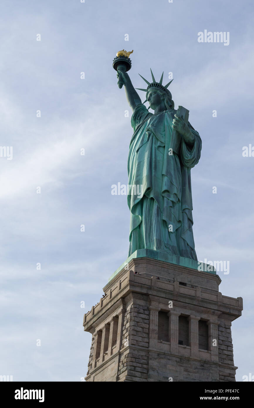 Statue of liberty (dedicated on October 28, 1886) is one of the most ...