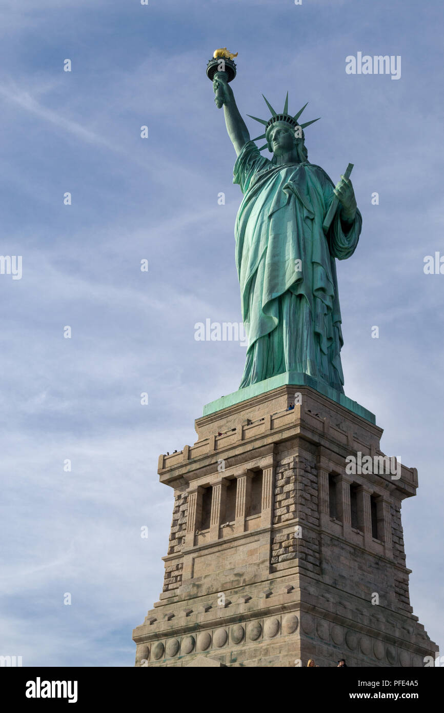 Statue of liberty (dedicated on October 28, 1886) is one of the most ...