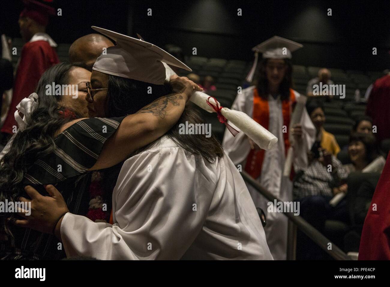 Matthew C. Perry’s High School class of 2018 students are congratulated ...