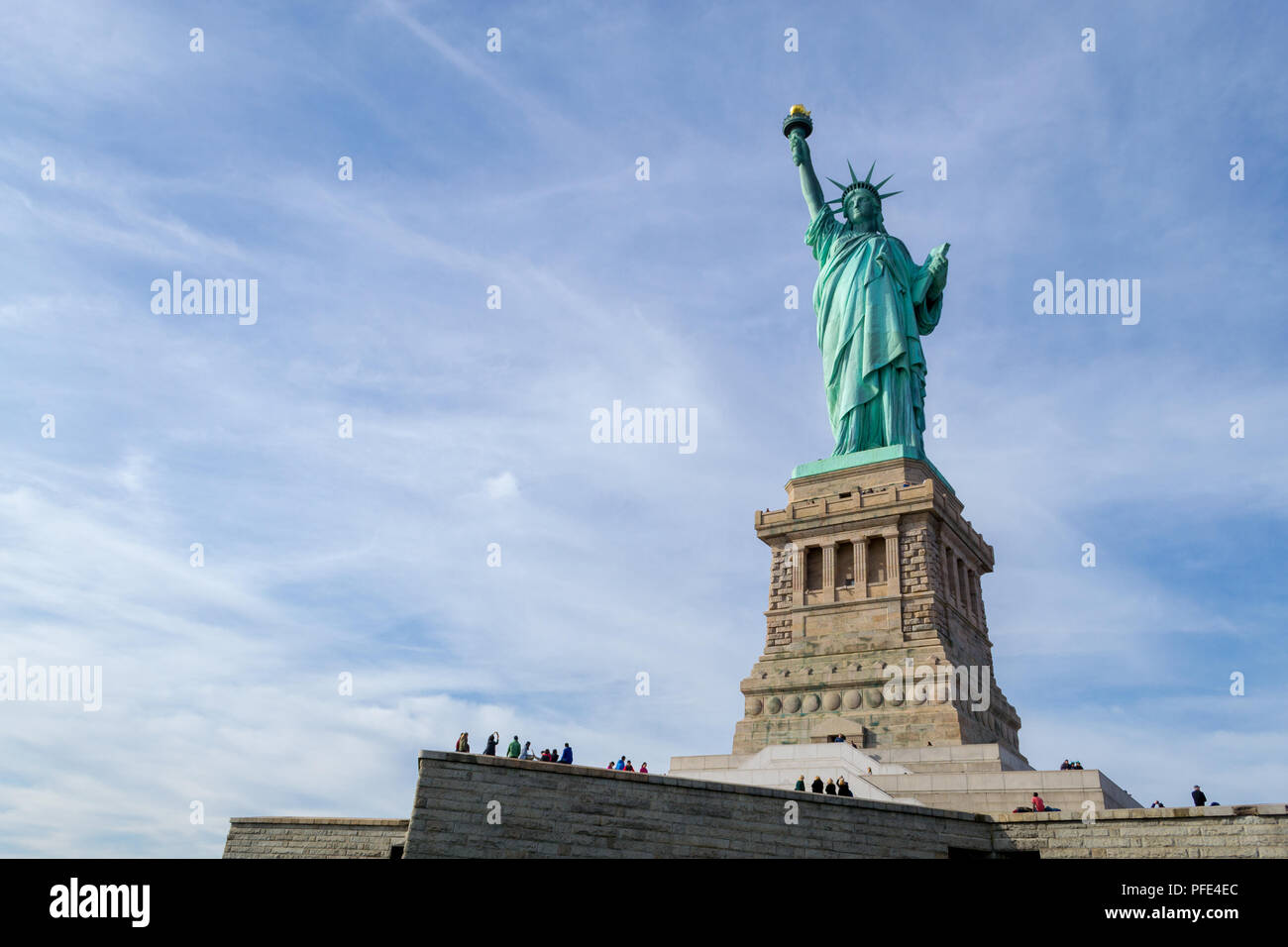 Statue of liberty (dedicated on October 28, 1886) is one of the most ...