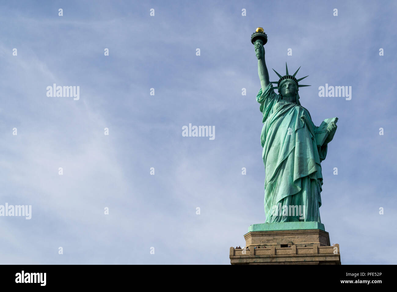 Statue of liberty (dedicated on October 28, 1886) is one of the most ...