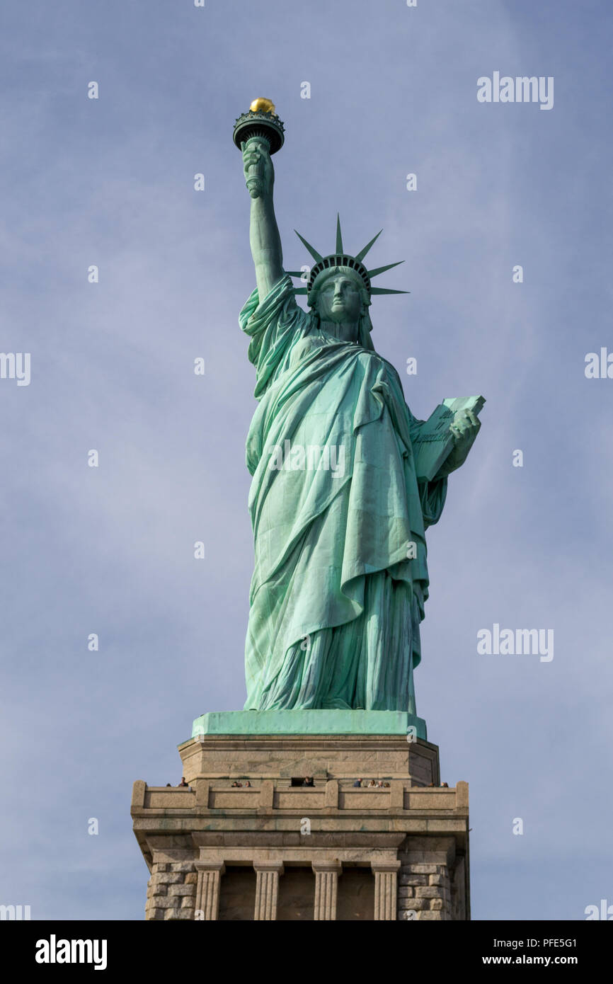 Statue of liberty (dedicated on October 28, 1886) is one of the most ...