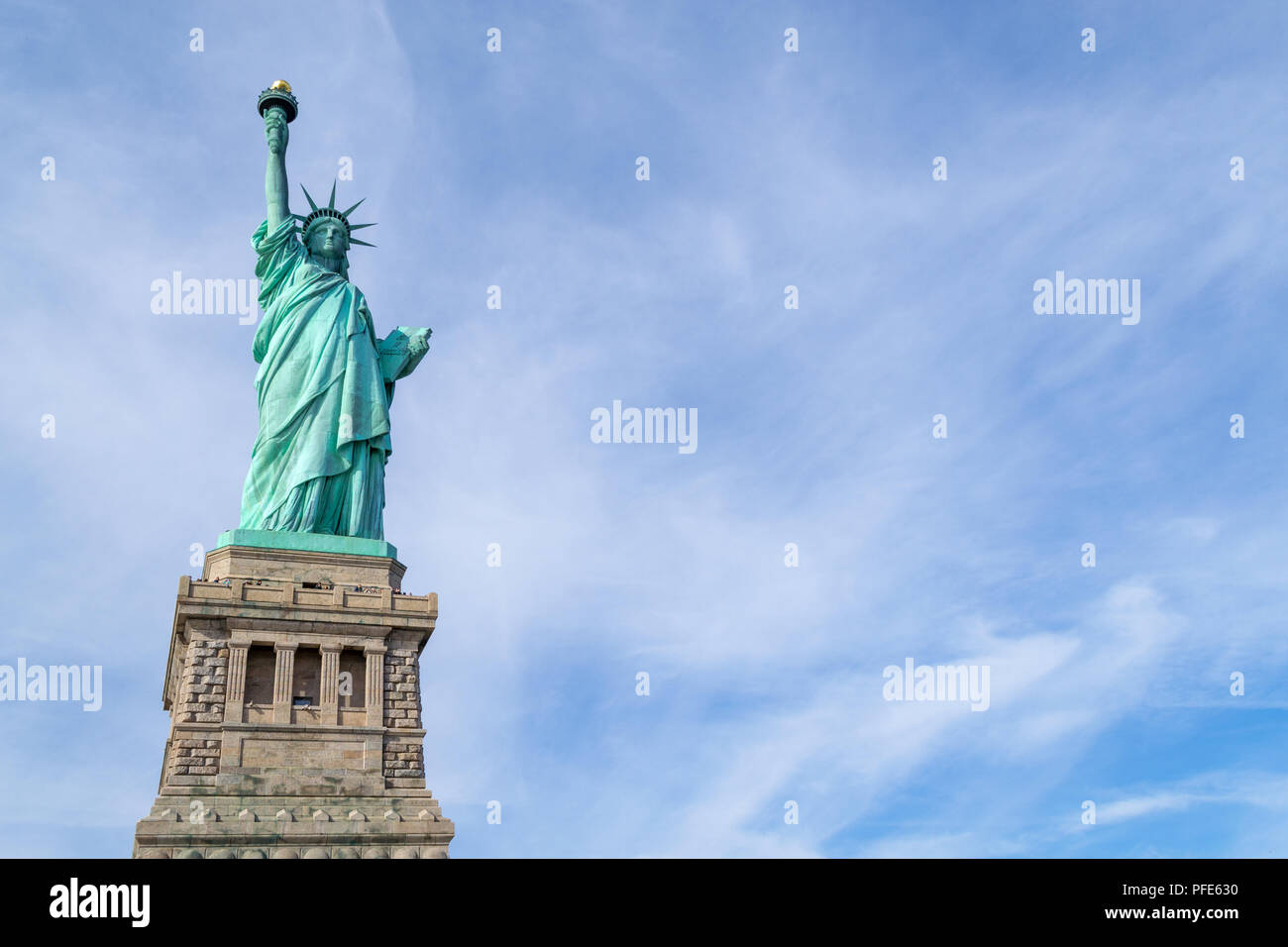 Statue of liberty (dedicated on October 28, 1886) is one of the most ...