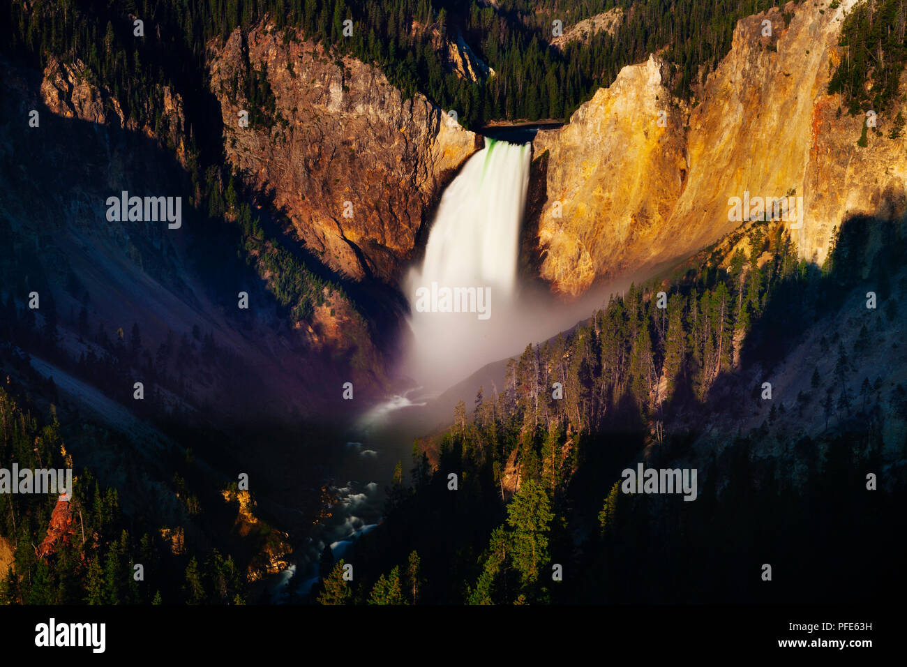 Yellowstone River Canyon Village High Resolution Stock Photography and ...