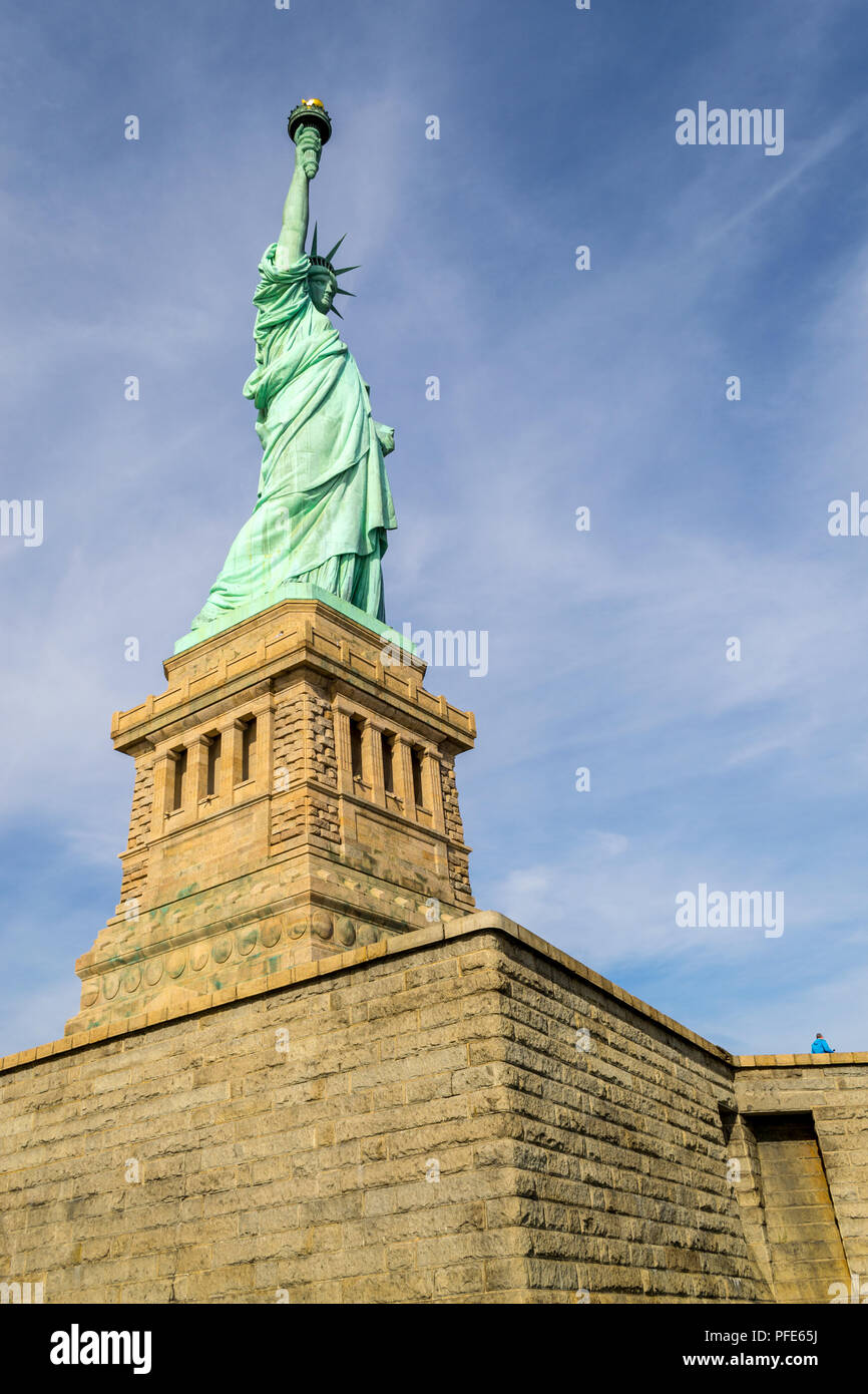Statue of liberty (dedicated on October 28, 1886) is one of the most ...