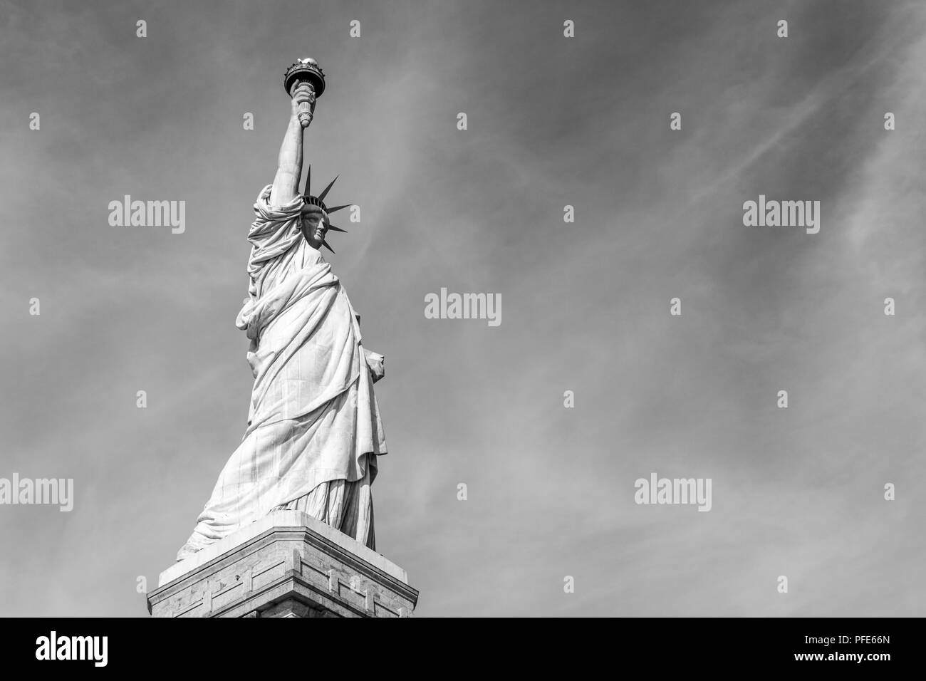 Statue of liberty (dedicated on October 28, 1886) is one of the most ...