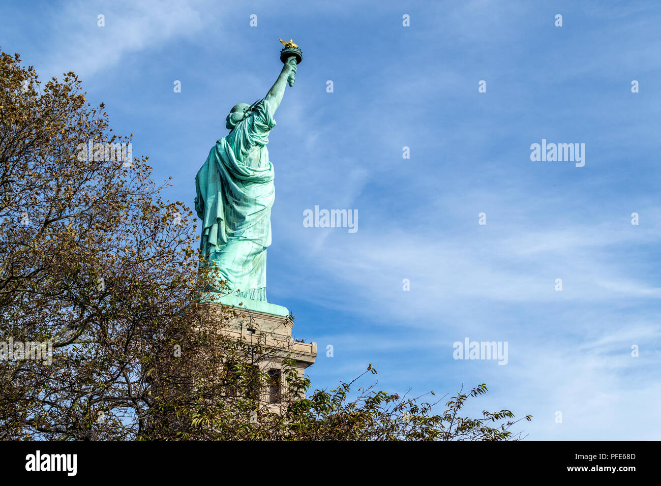 Statue of liberty (dedicated on October 28, 1886) is one of the most ...