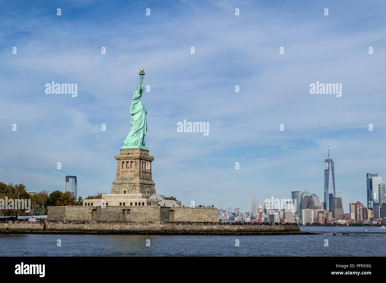 Statue of liberty (dedicated on October 28, 1886) is one of the most ...