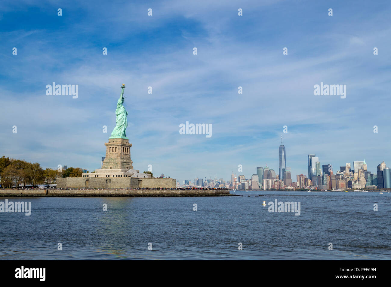 Statue of liberty (dedicated on October 28, 1886) is one of the most ...