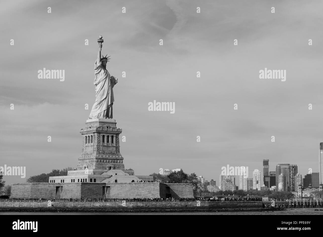 Statue of liberty (dedicated on October 28, 1886) is one of the most ...