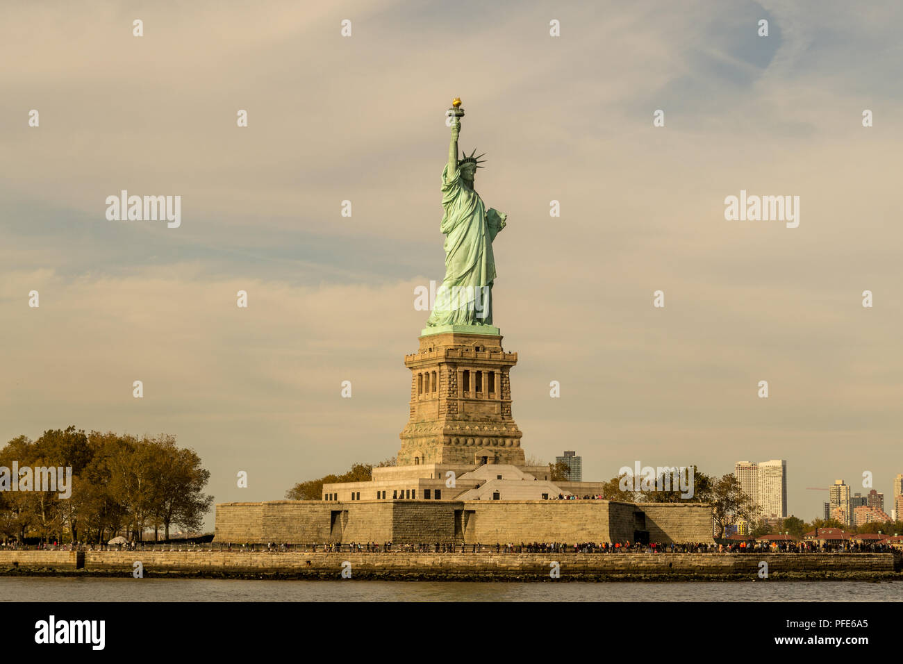 Statue of liberty (dedicated on October 28, 1886) is one of the most ...