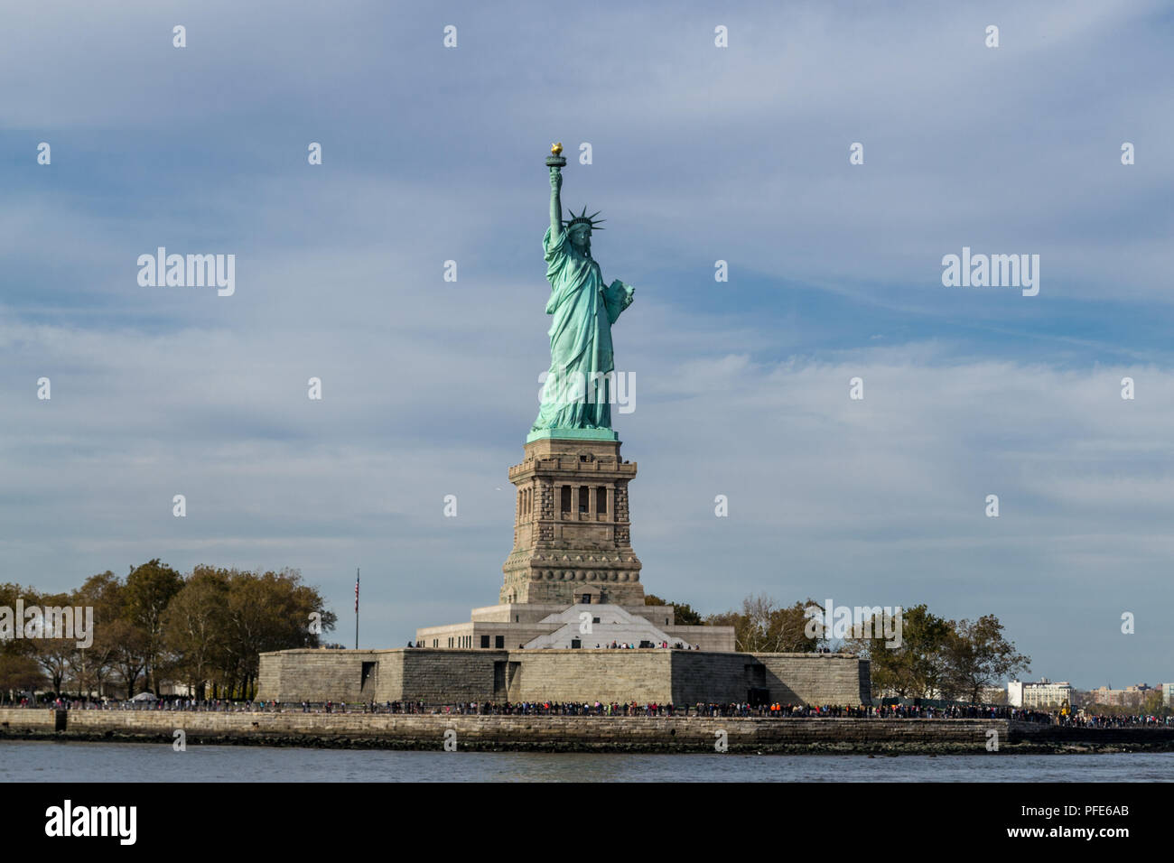Statue of liberty (dedicated on October 28, 1886) is one of the most ...