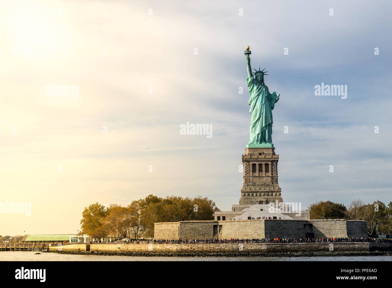 Statue of liberty (dedicated on October 28, 1886) is one of the most ...