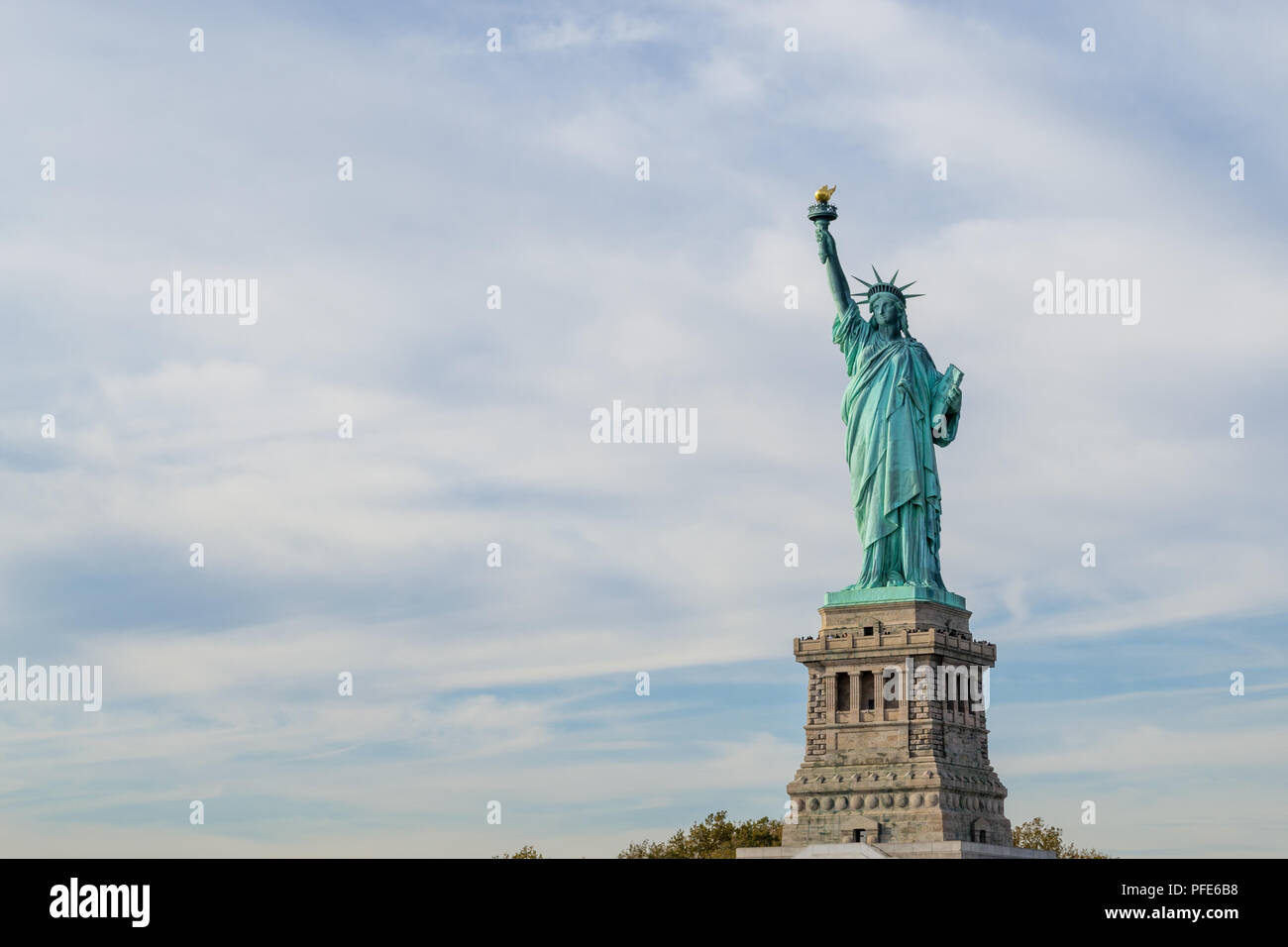 Statue of liberty (dedicated on October 28, 1886) is one of the most ...