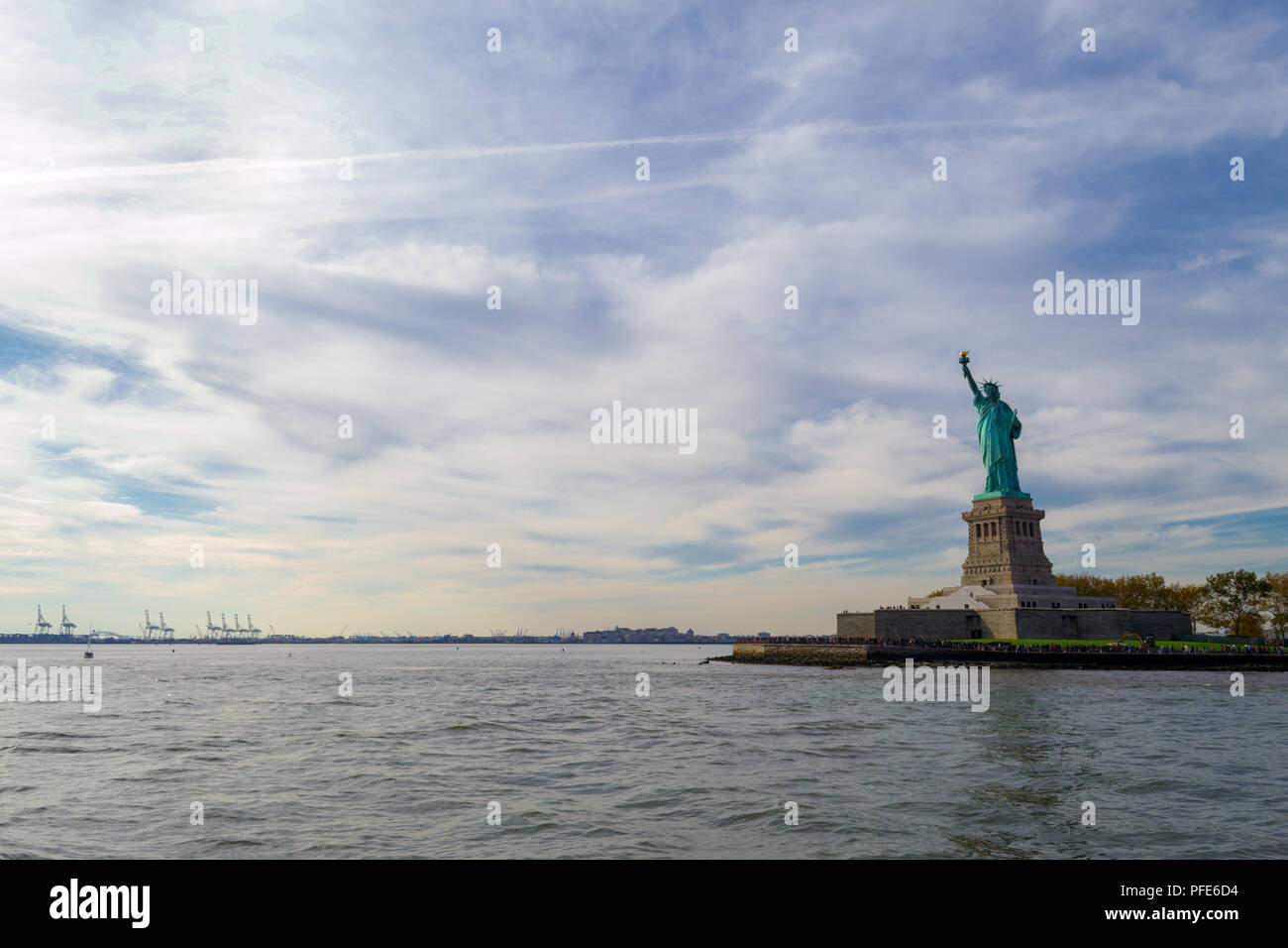 Statue of liberty (dedicated on October 28, 1886) is one of the most ...