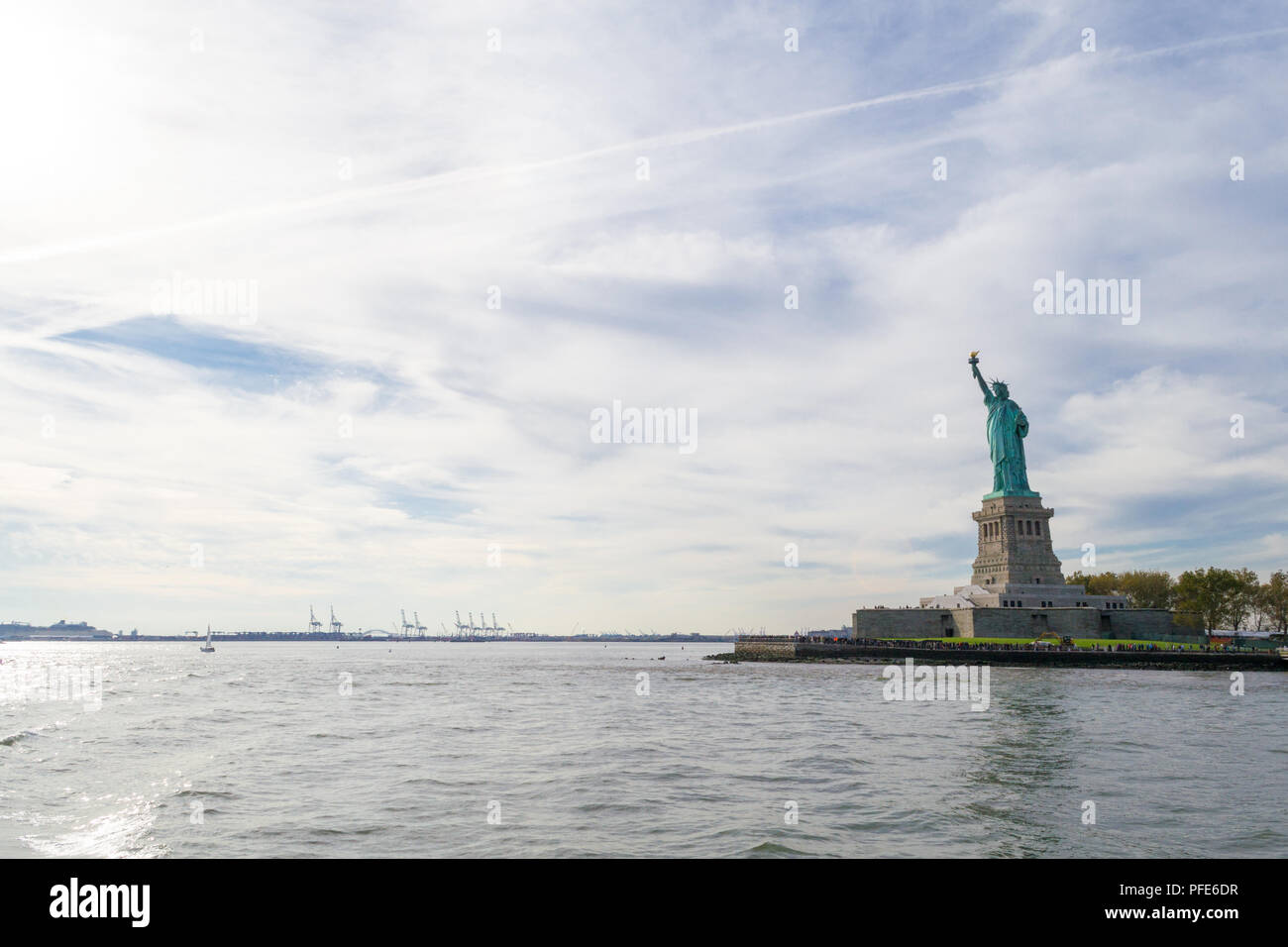 Statue of liberty (dedicated on October 28, 1886) is one of the most ...