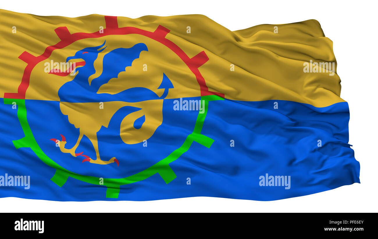 Beesel City Flag, Netherlands, Isolated On White Background Stock Photo ...