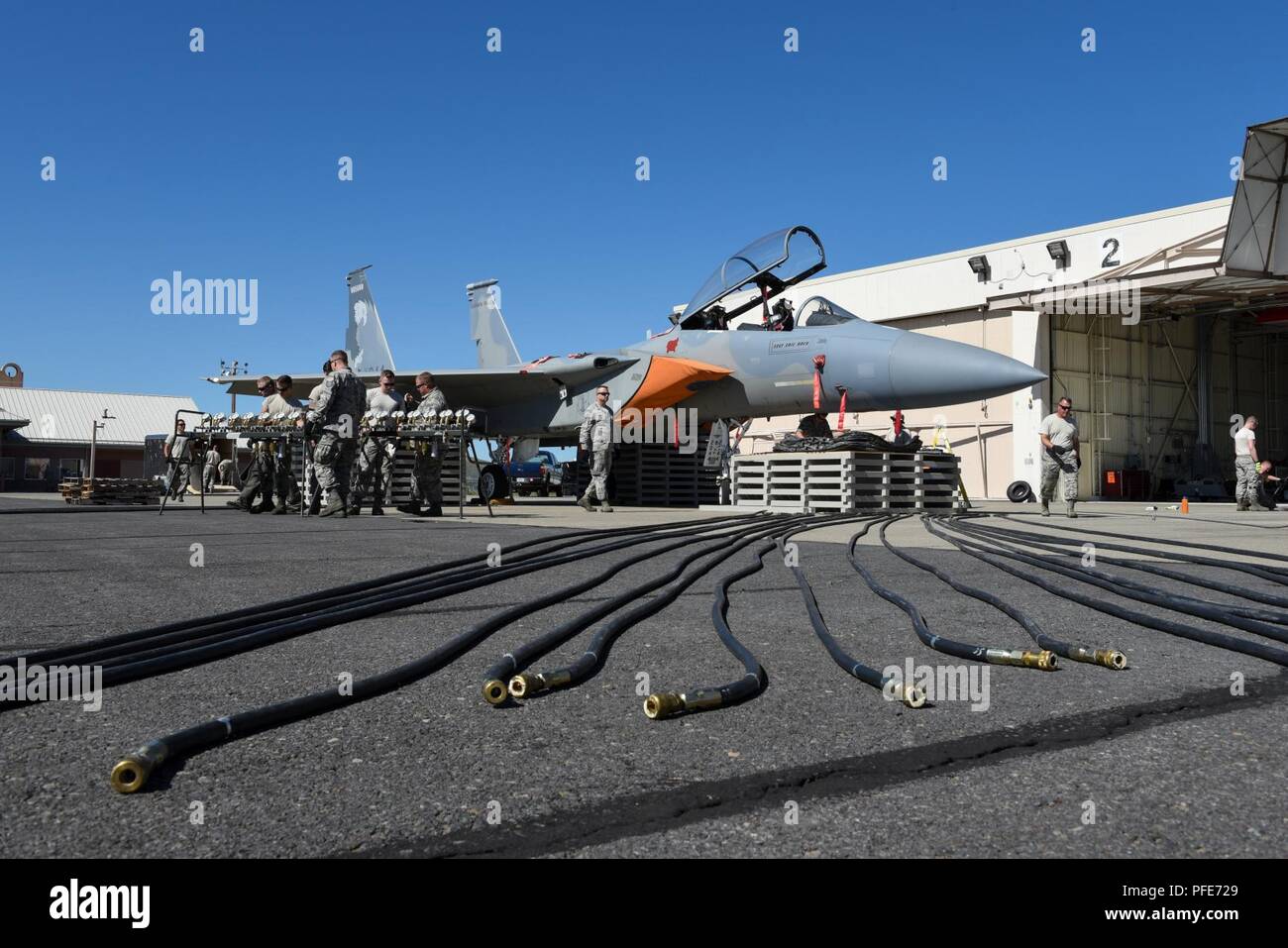 Airmen from the 173rd Fighter Wing Crash, Damaged, Disabled Aircraft ...