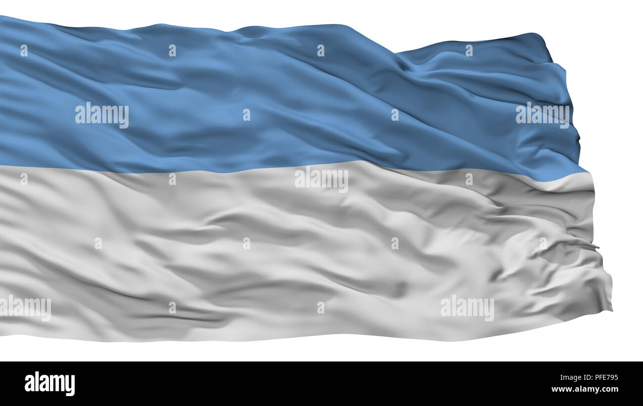 Puno City Flag, Peru, Isolated On White Background Stock Photo - Alamy