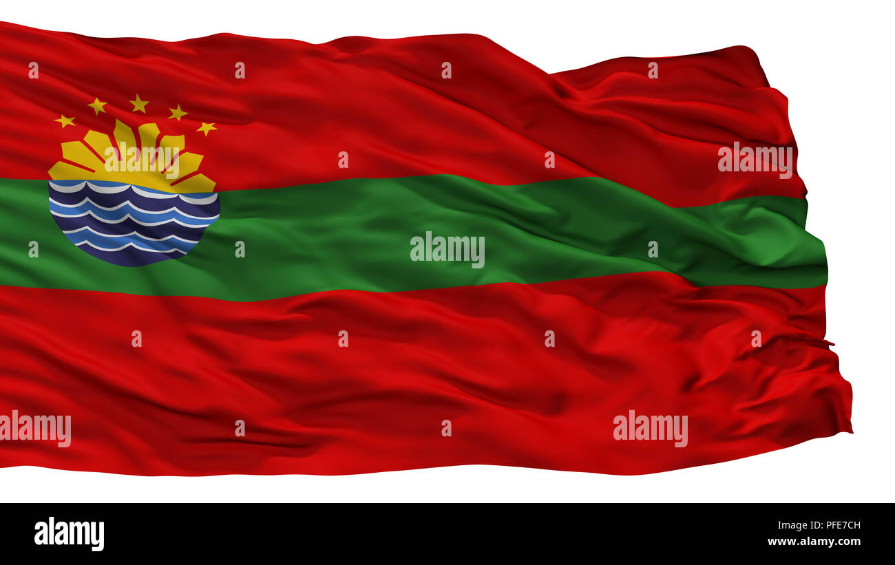 Cavite City Flag, Philippines, Isolated On White Background Stock Photo ...