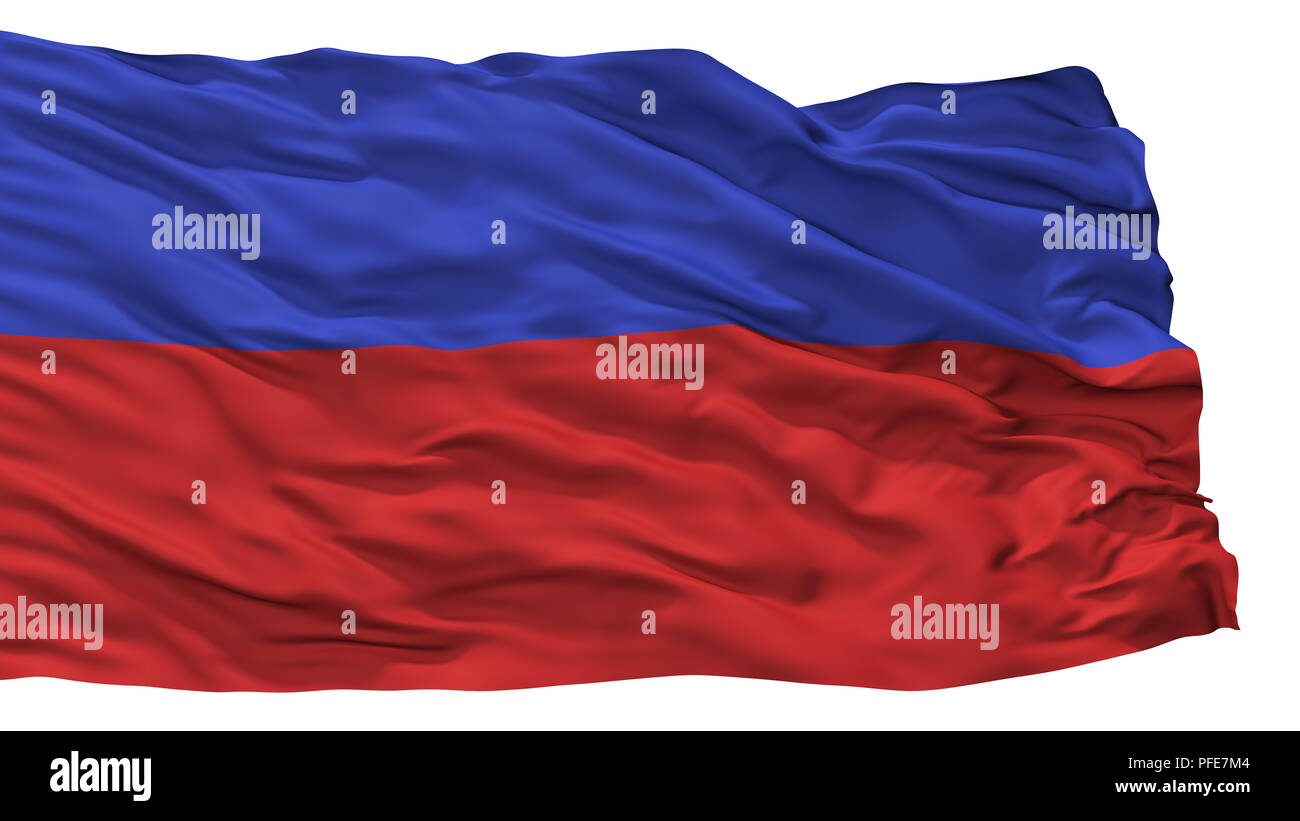Chorzow City Flag, Poland, Isolated On White Background Stock Photo - Alamy