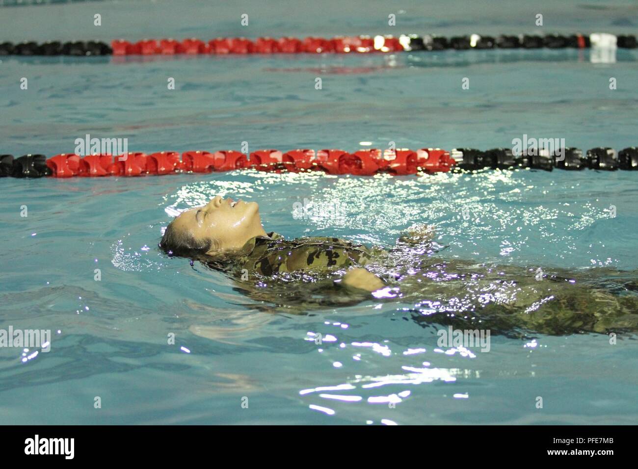 Pfc. Maria Litterio, assigned to the 97th Transportation Company at ...