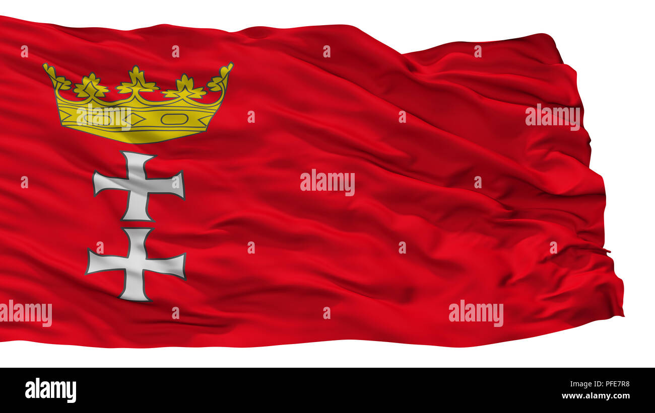 Flag of the city of gdansk hi-res stock photography and images - Alamy