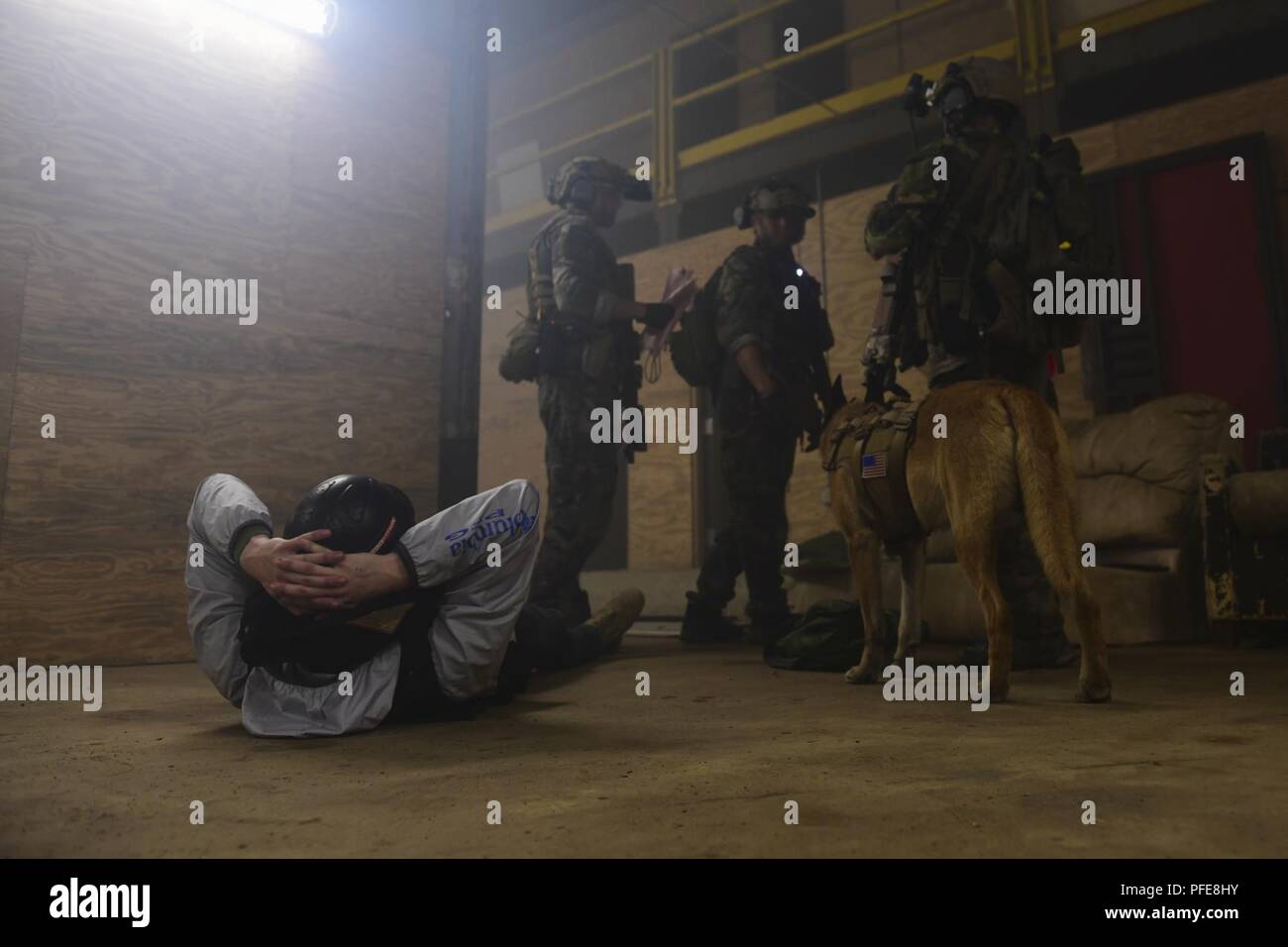 U.S. Marine Corps Raiders with the 3d Marine Raider Battalion ...