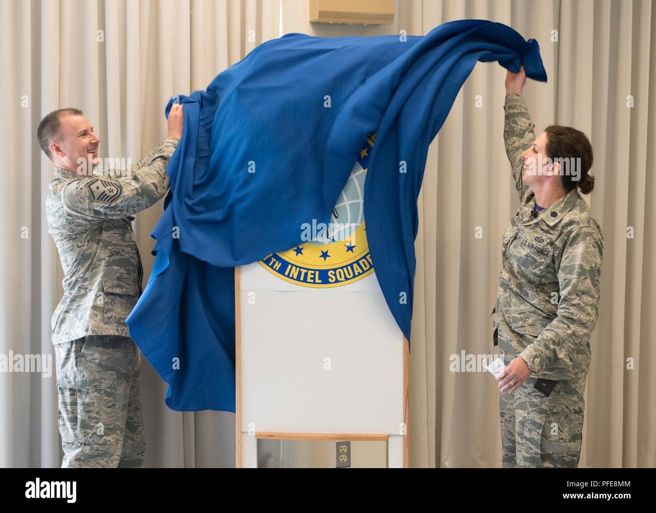 Current and former Airmen of the 267th Intelligence Squadron joined ...