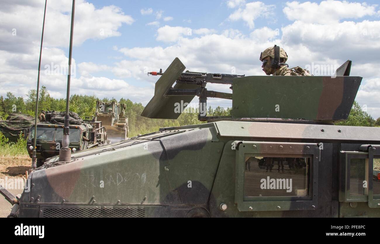 RUKLA, Lithuania --Soldiers assigned to the 527th Miltary Police ...