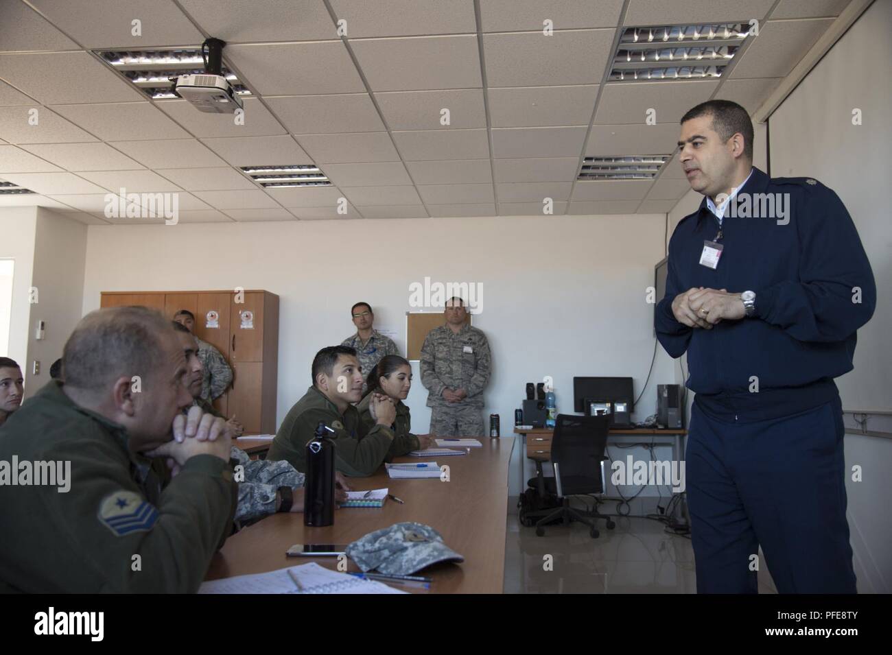 U.S. Air Force Lt. Col. Hector L. Gonzalez, Embassy Santiago, Chile ...