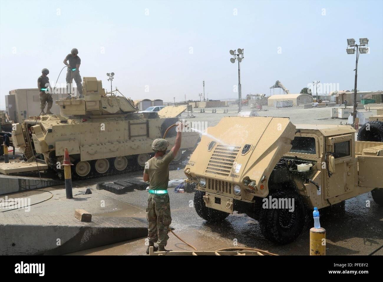 CAMP PATRIOT, Kuwait — Soldiers from the 2nd Armored Brigade Combat ...
