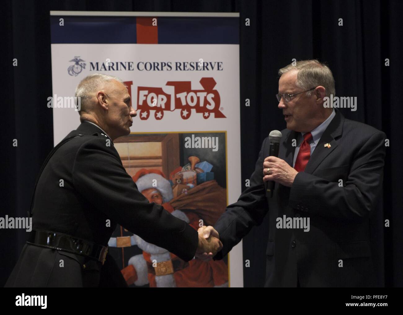 From left, U.S. Marine Corps Lt. Gen. Rex C. McMillan, commander of ...