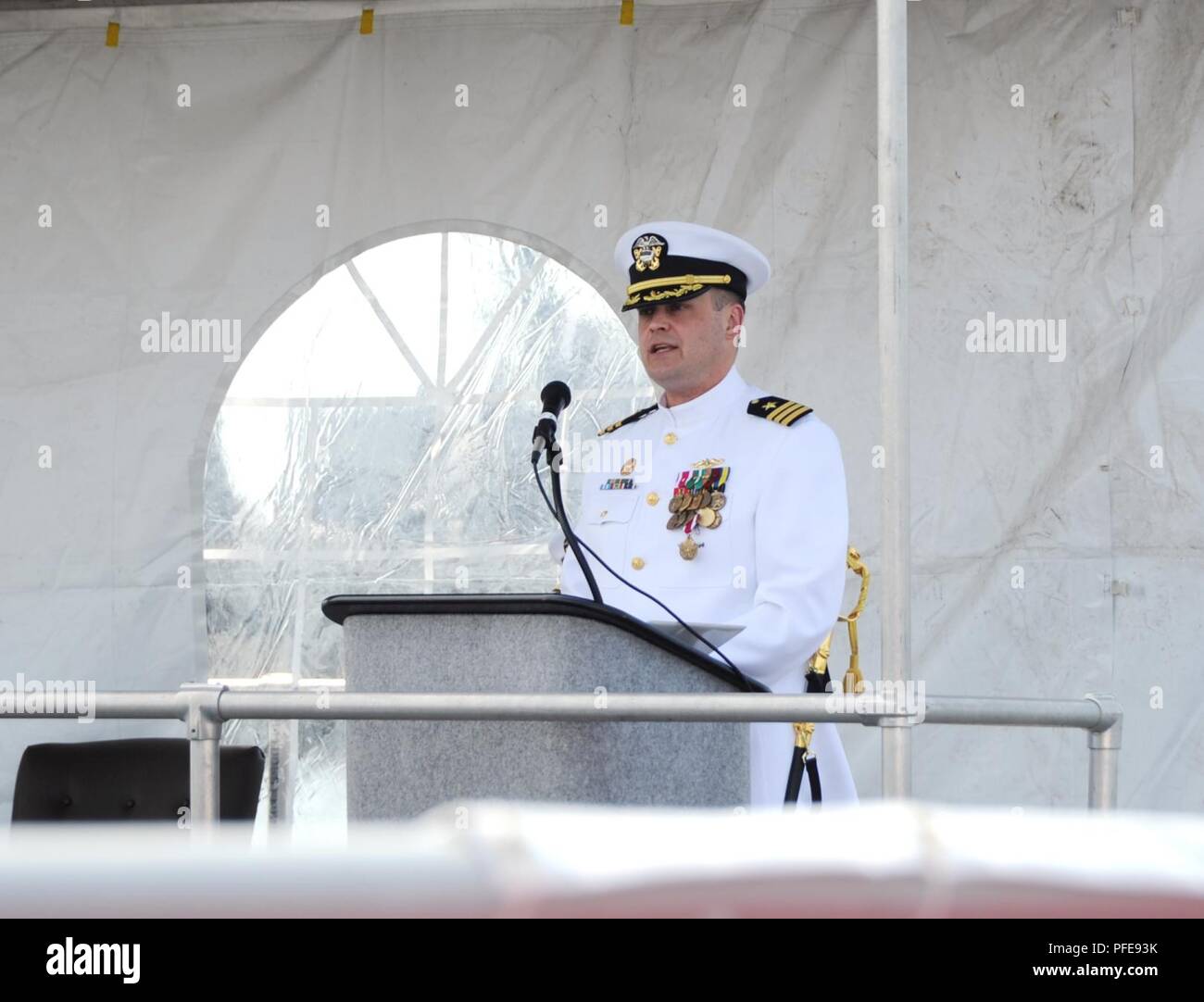 Cmdr. Christopher Osborn, commanding officer USS Boise (SSN 764 ...
