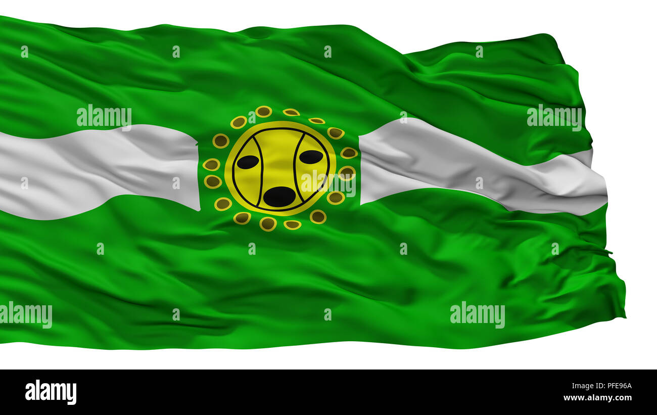 Camuy City Flag, Puerto Rico, Isolated On White Background Stock Photo ...