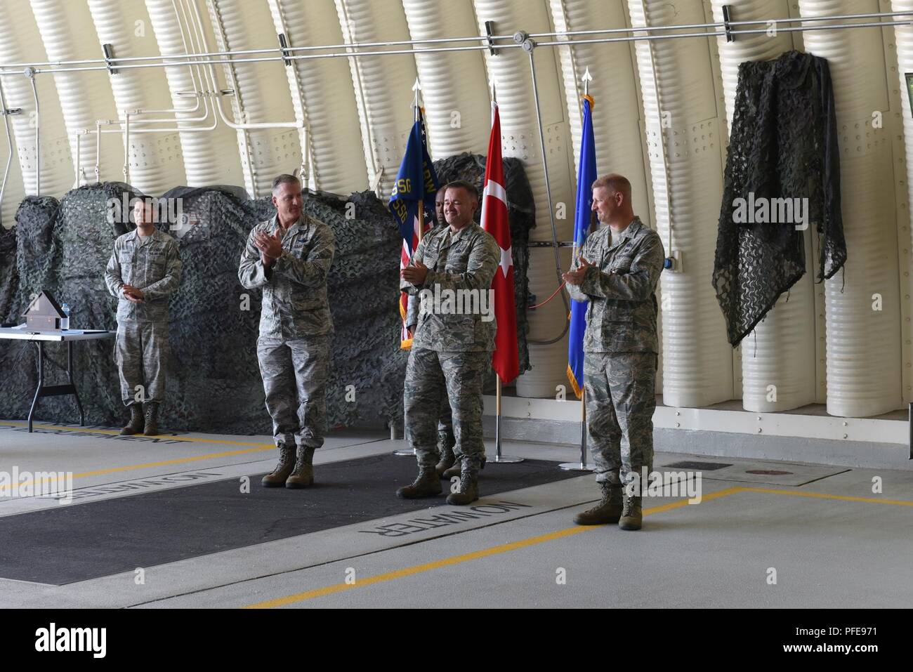 U.S. Air Force Col. David Eaglin, 39th Air Base Wing commander ...