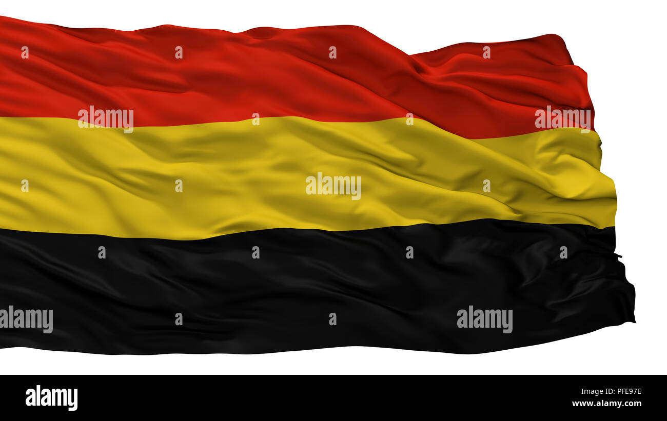 Coamo City Flag, Puerto Rico, Isolated On White Background Stock Photo ...