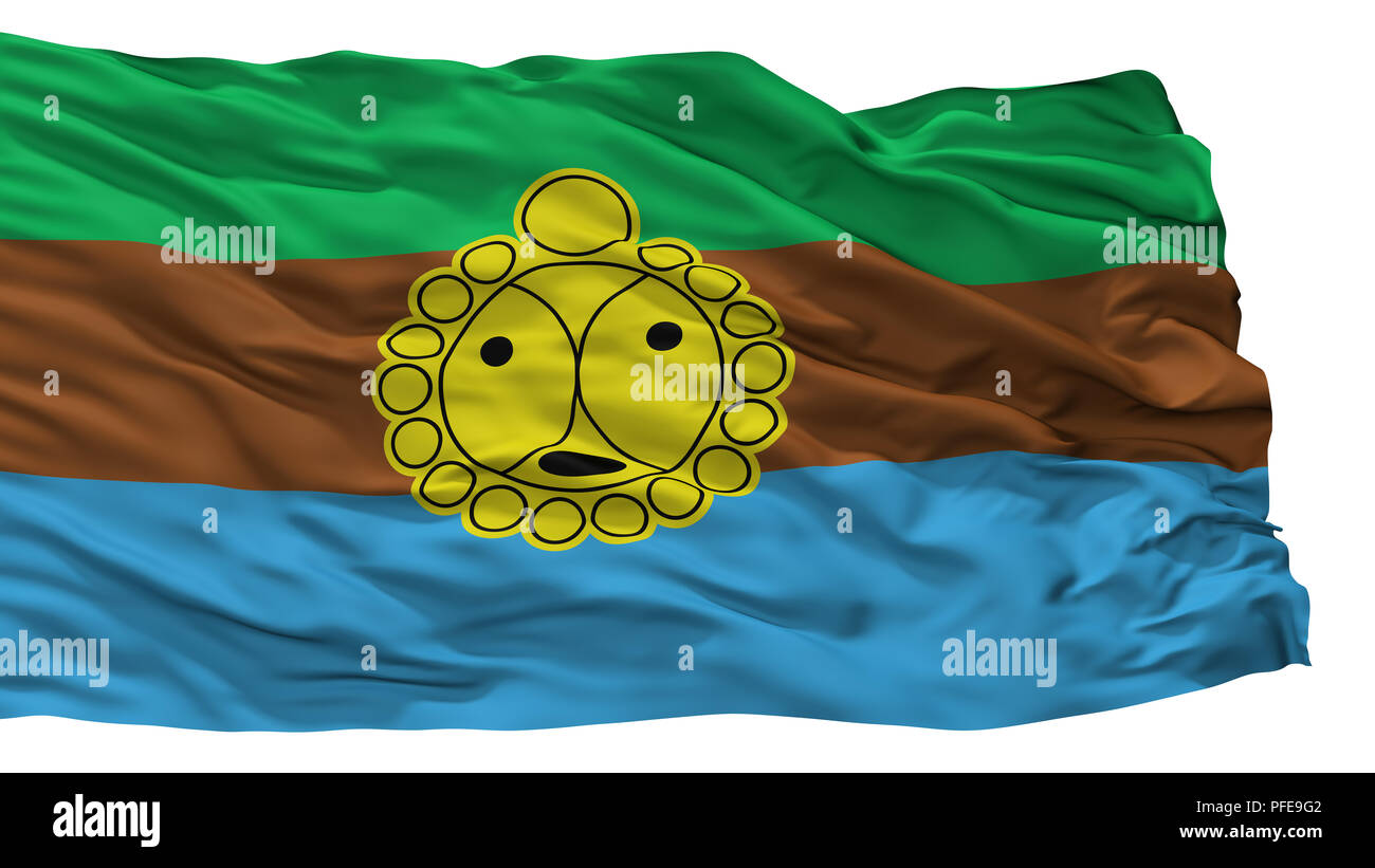 Utuado City Flag, Puerto Rico, Isolated On White Background Stock Photo ...