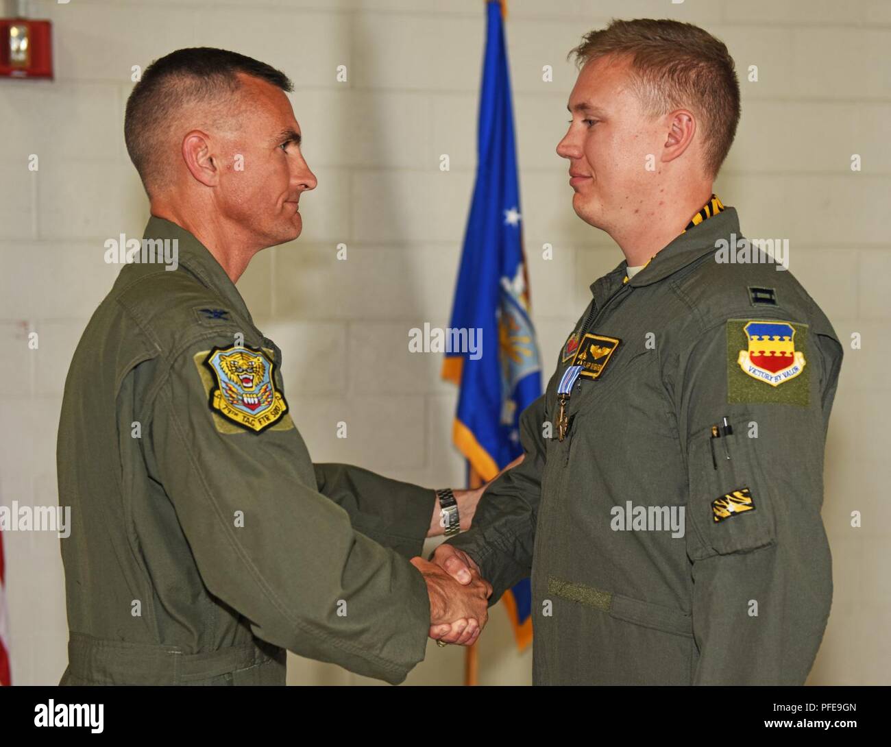 U.S. Air Force Col. Daniel Lasica, former 20th Fighter Wing commander ...