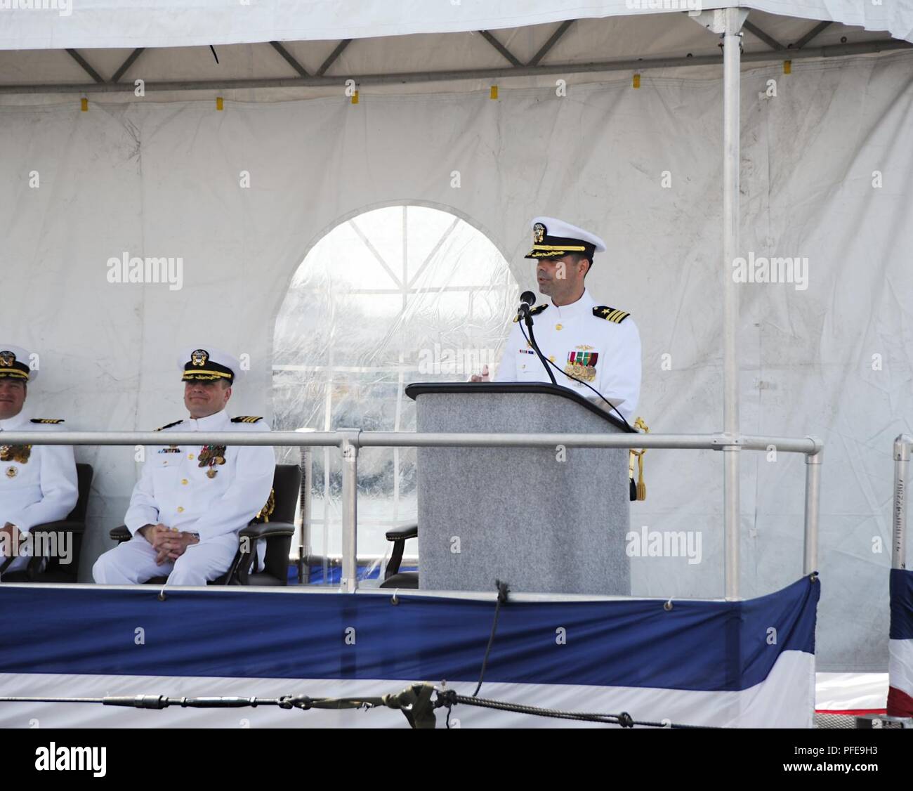 Cmdr. Kristopher Lancaster, commanding officer USS Boise (SSN 764 ...