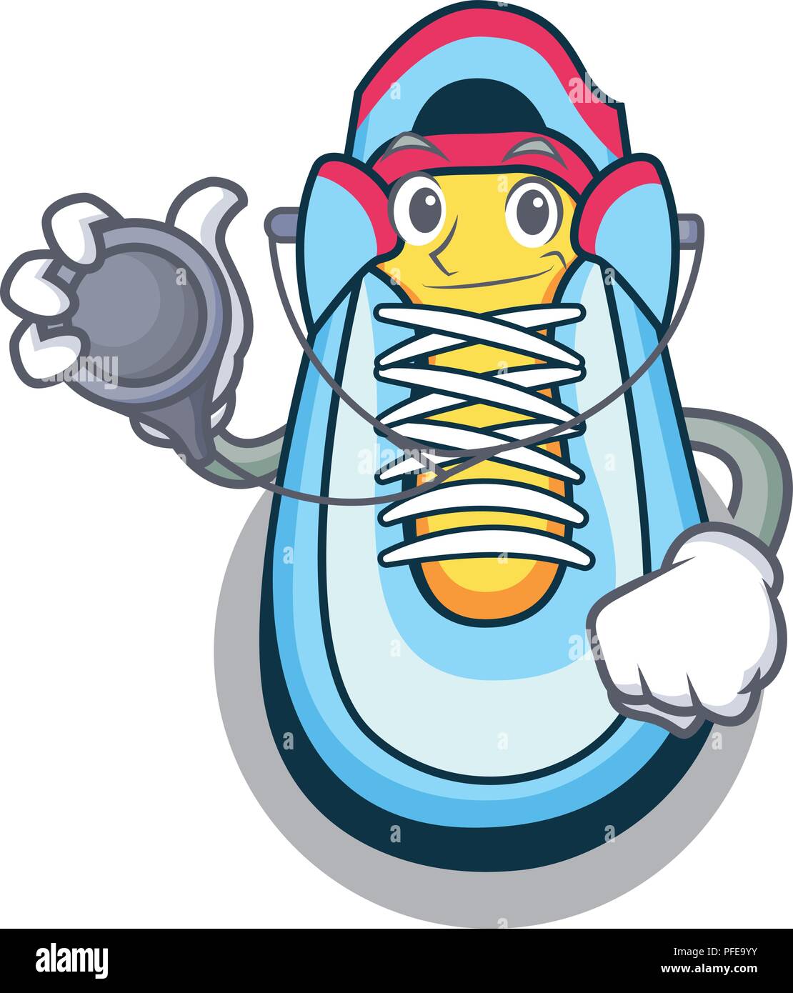 Doctor classic sneaker character style Stock Vector Image & Art - Alamy
