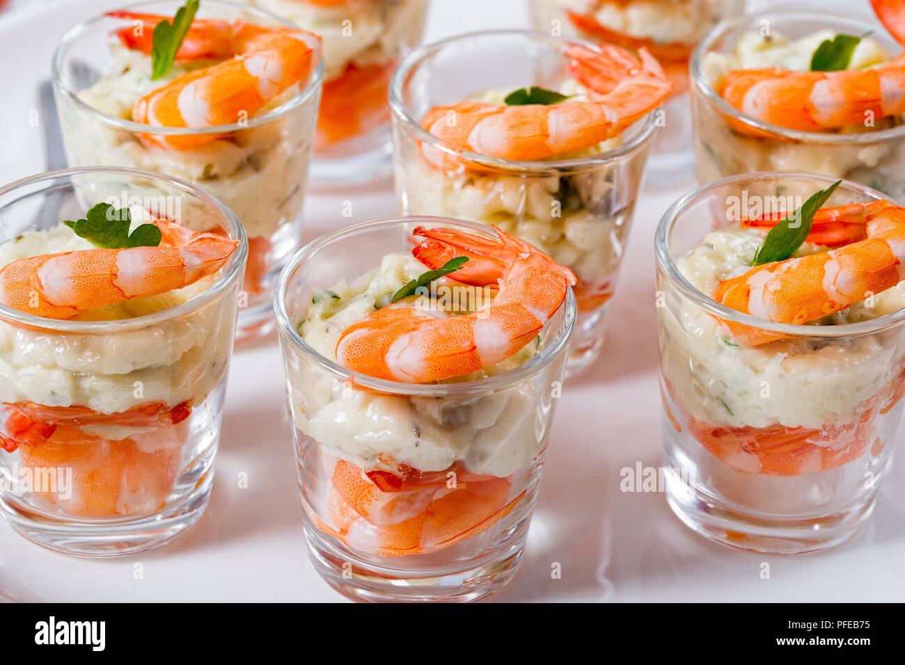 Tiger prawn cocktail hi-res stock photography and images - Alamy