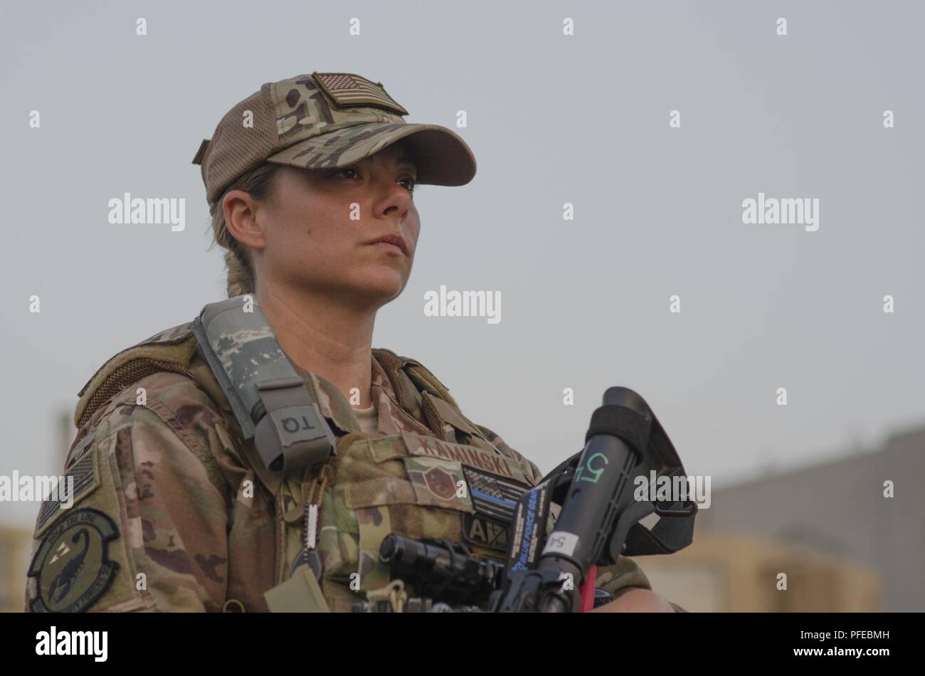 Master Sgt. Kimberly Kaminski, 380th Expeditionary Security Forces ...
