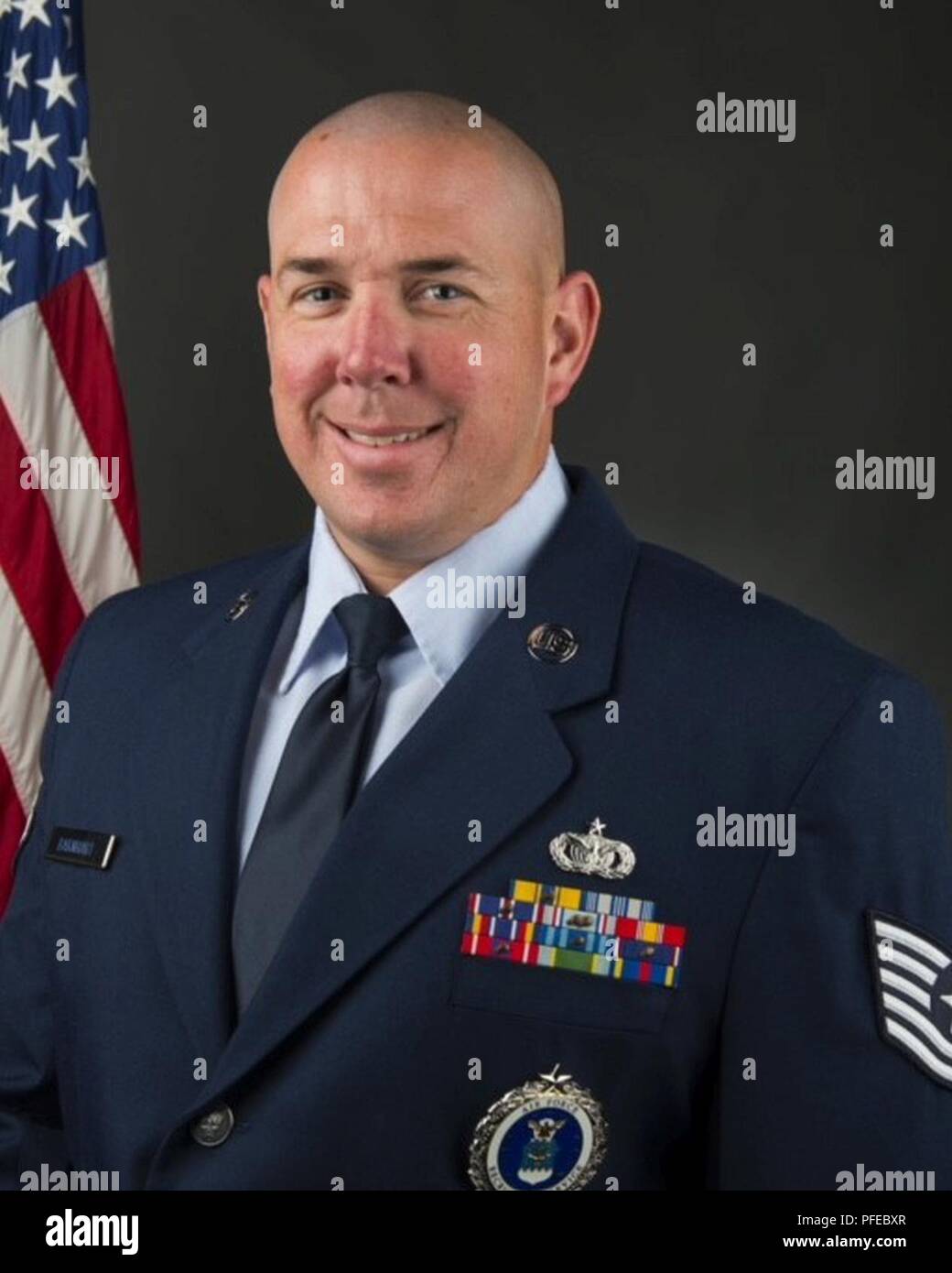 photo of Air Force Tech Sgt. Derek Barnhart Stock Photo - Alamy