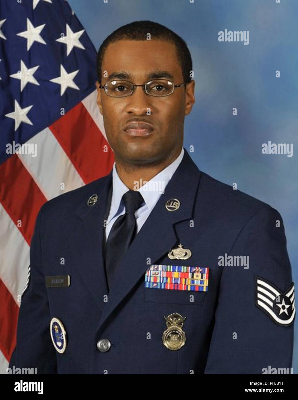 photo of Air Force Staff Sgt. James Jackson Stock Photo - Alamy