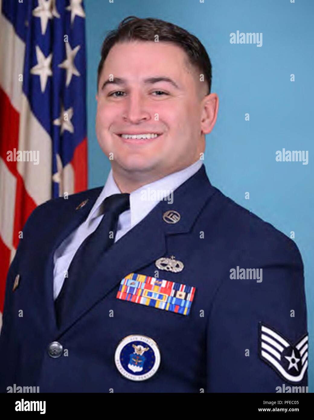photo of Air Force Tech Sgt. Scott Peterson Stock Photo - Alamy