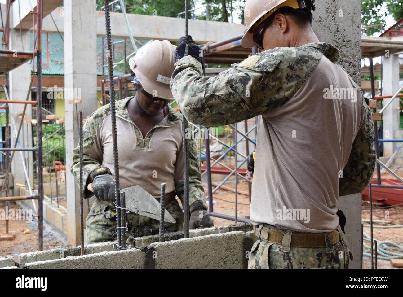 PALAWAN, Philippines (June 6, 2018) Steelworker 1st Class Henry Young ...