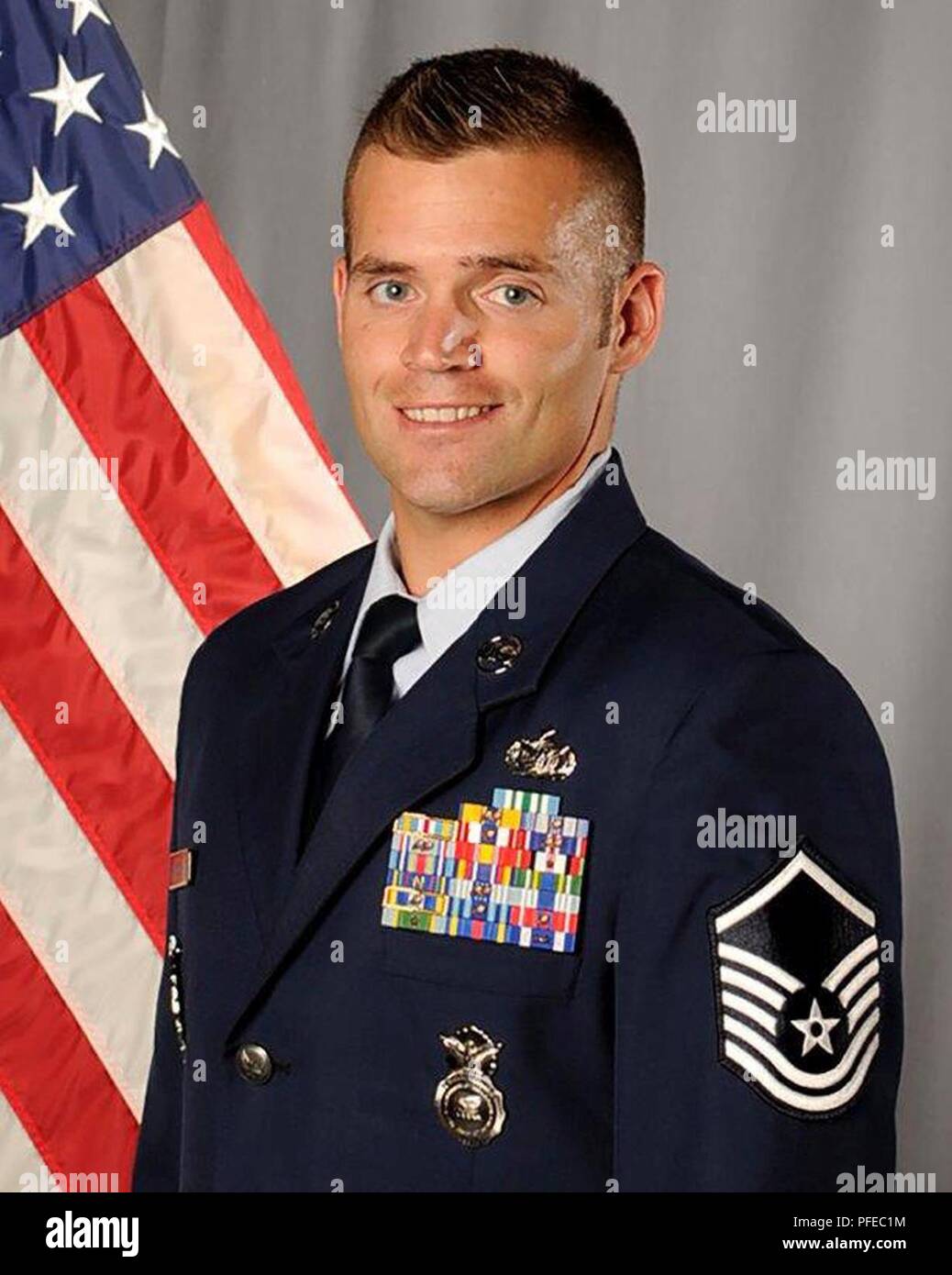 photo of Air Force Master Sgt. Josh Taylor Stock Photo - Alamy