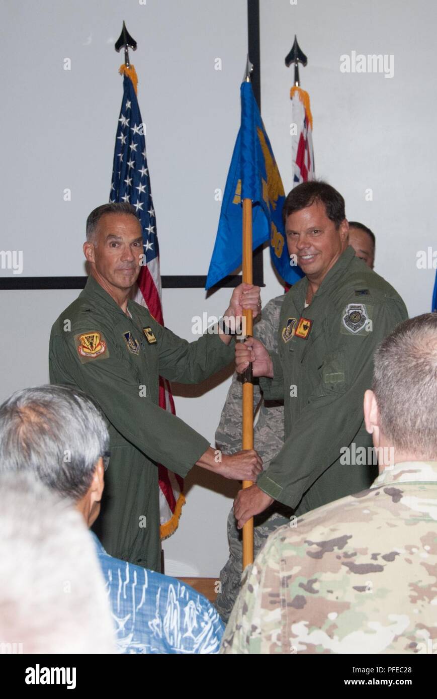 Commander of the 154th operations group hi-res stock photography and ...