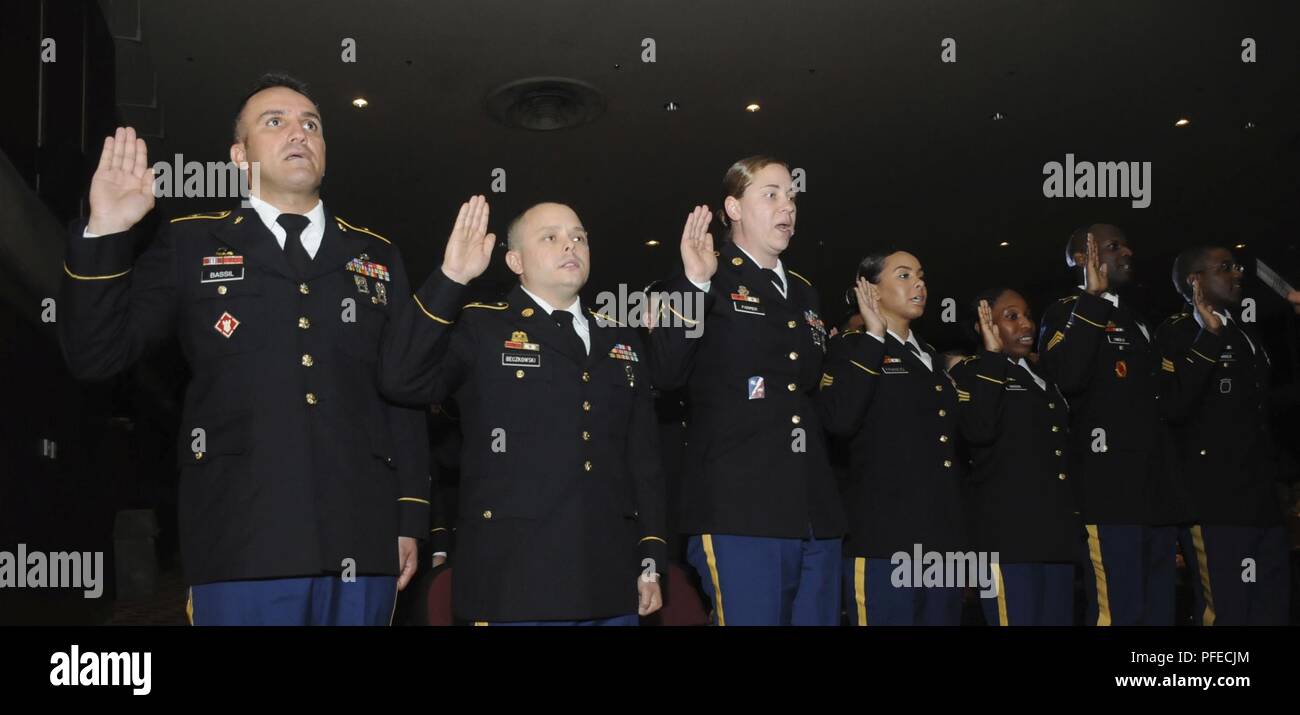 Soldiers recite the Noncommissioned Officer Charge during the 23rd ...